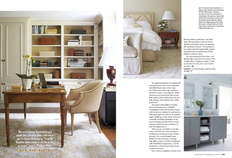 New England Home Magazine | Dujardin Design